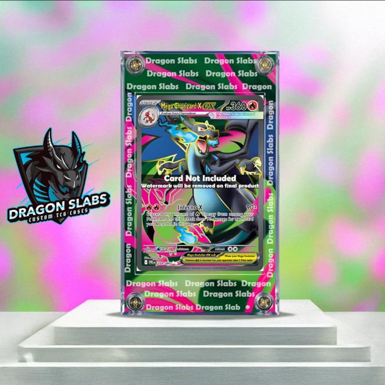 Pokemon Mega Charizard X EX 109/94 Phantasmal Flames Extended Artwork ...