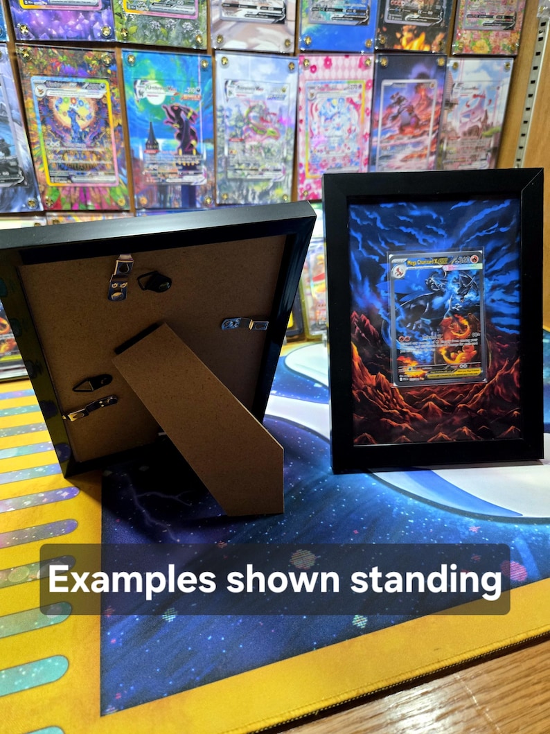 Mega Charizard X EX SIR Phantasmal Flames Extended Pokemon Art Frame ...
