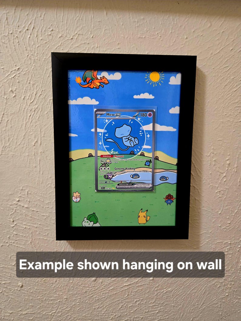 Mega Charizard X EX SIR Phantasmal Flames Extended Pokemon Art Frame ...