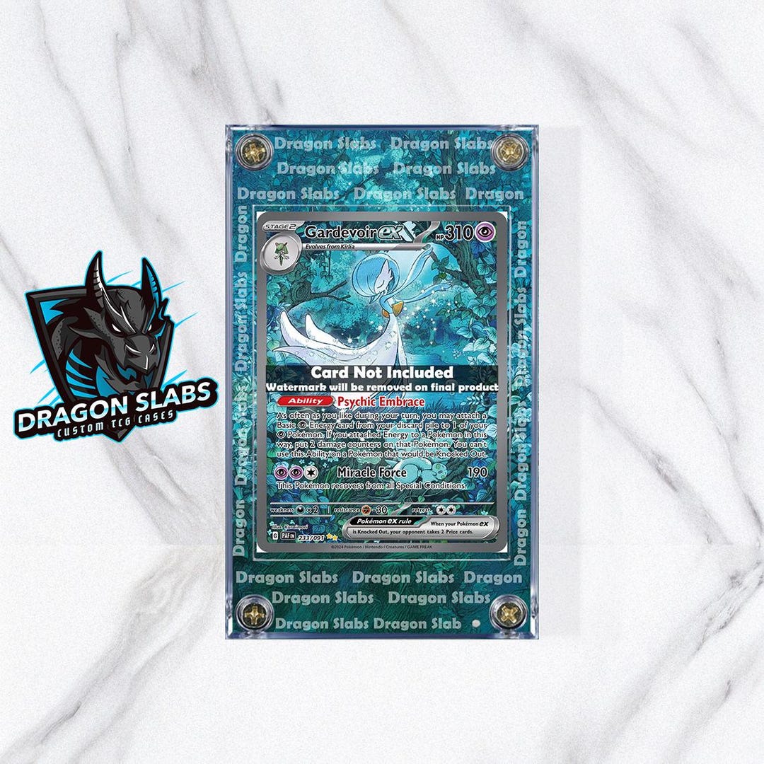 Pokemon Gardevoir Ex Paldean Fates 233 Custom Case Extended Artwork - Etsy