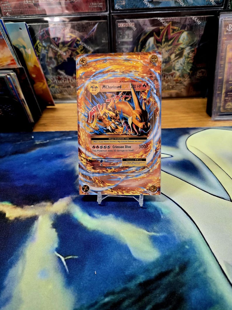 Pokemon M Charizard Ex Evolutions 13/108 Custom Case Extended Artwork ...