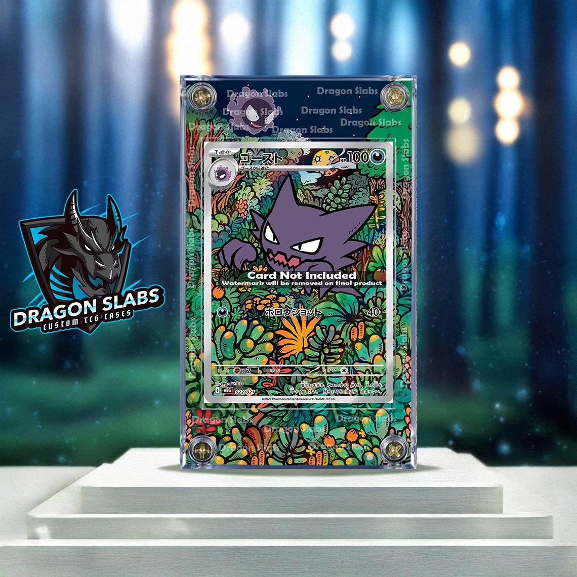 Pokemon Haunter AR 022/021 MBG Starter Set Mega Extended Artwork Case ...