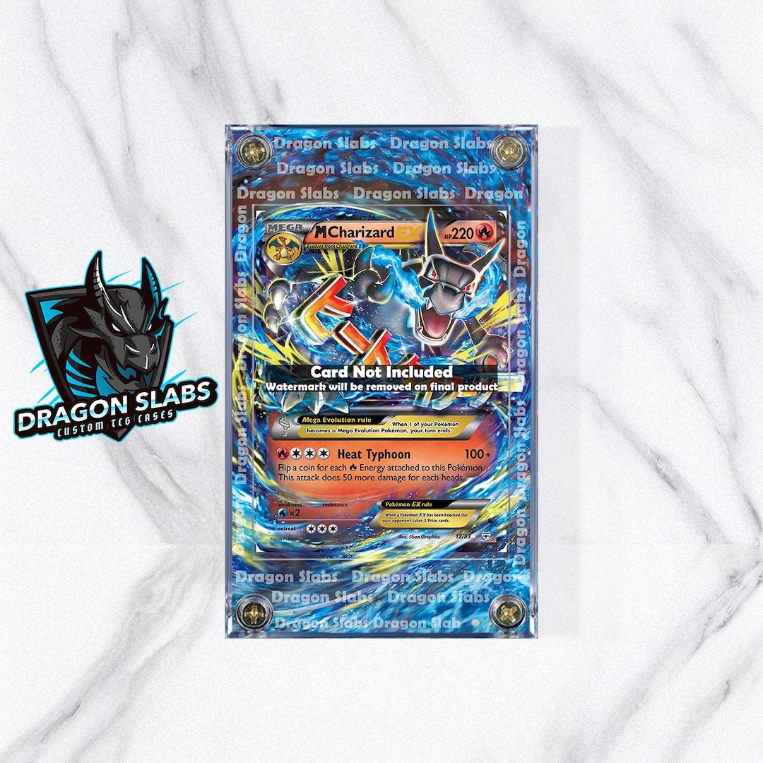 Pokemon M Charizard EX 12/83 Generations XY Custom Display Case ...