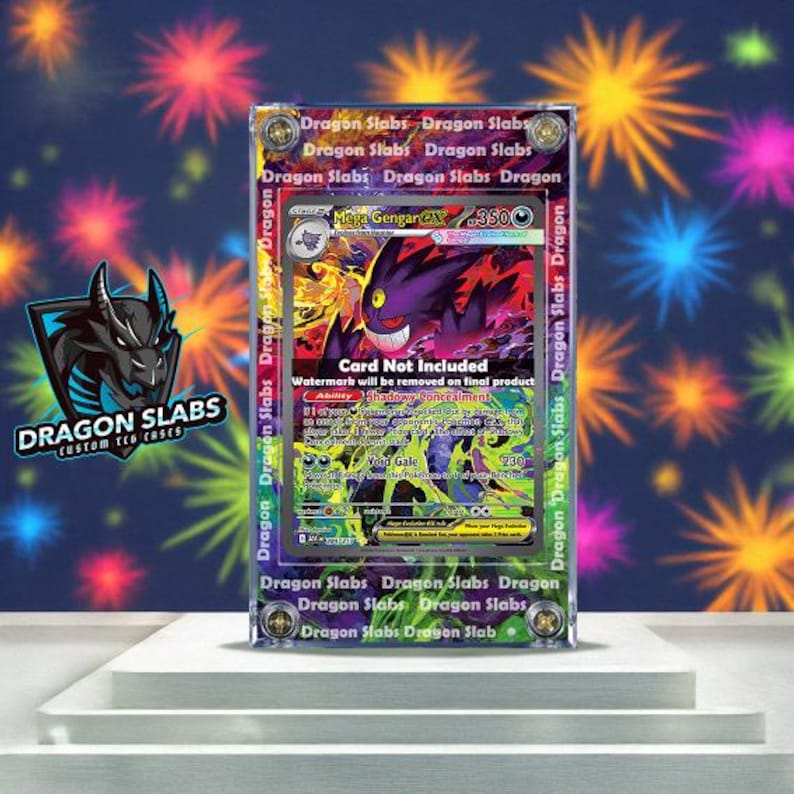 Pokemon Mega Gengar EX 284/217 SIR Ascended Heroes Extended Artwork ...