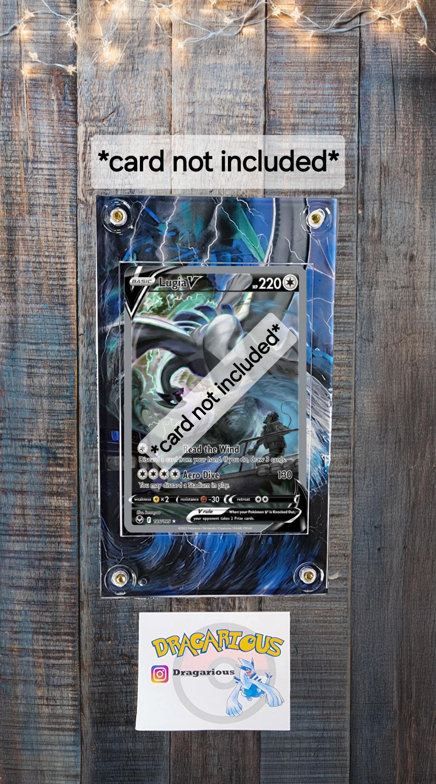 Pokemon Lugia V Alt Art 186 Silver Tempest Custom Case Slab - Etsy