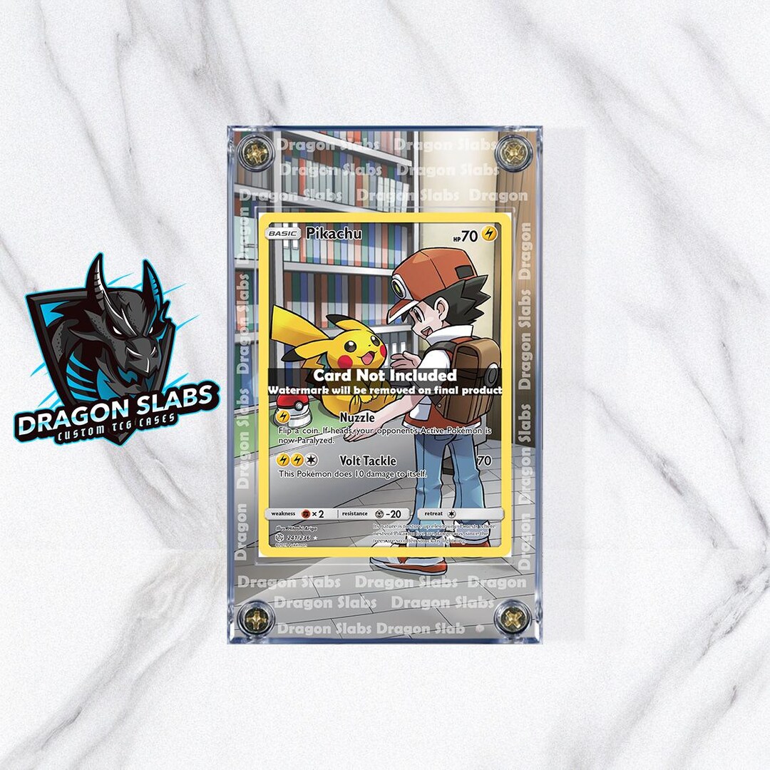 Pokemon Pikachu 241/236 Cosmic Eclipse Extended Artwork Case - Etsy