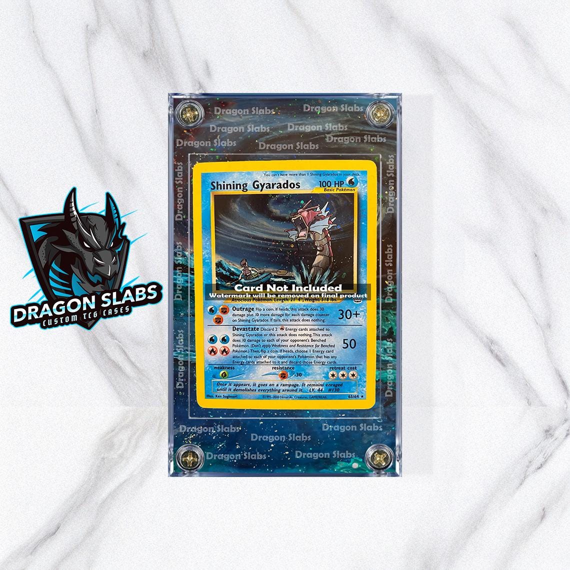 Pokemon Shining Gyarados Neo Revelation 65/64 Extended Artwork Case - Etsy