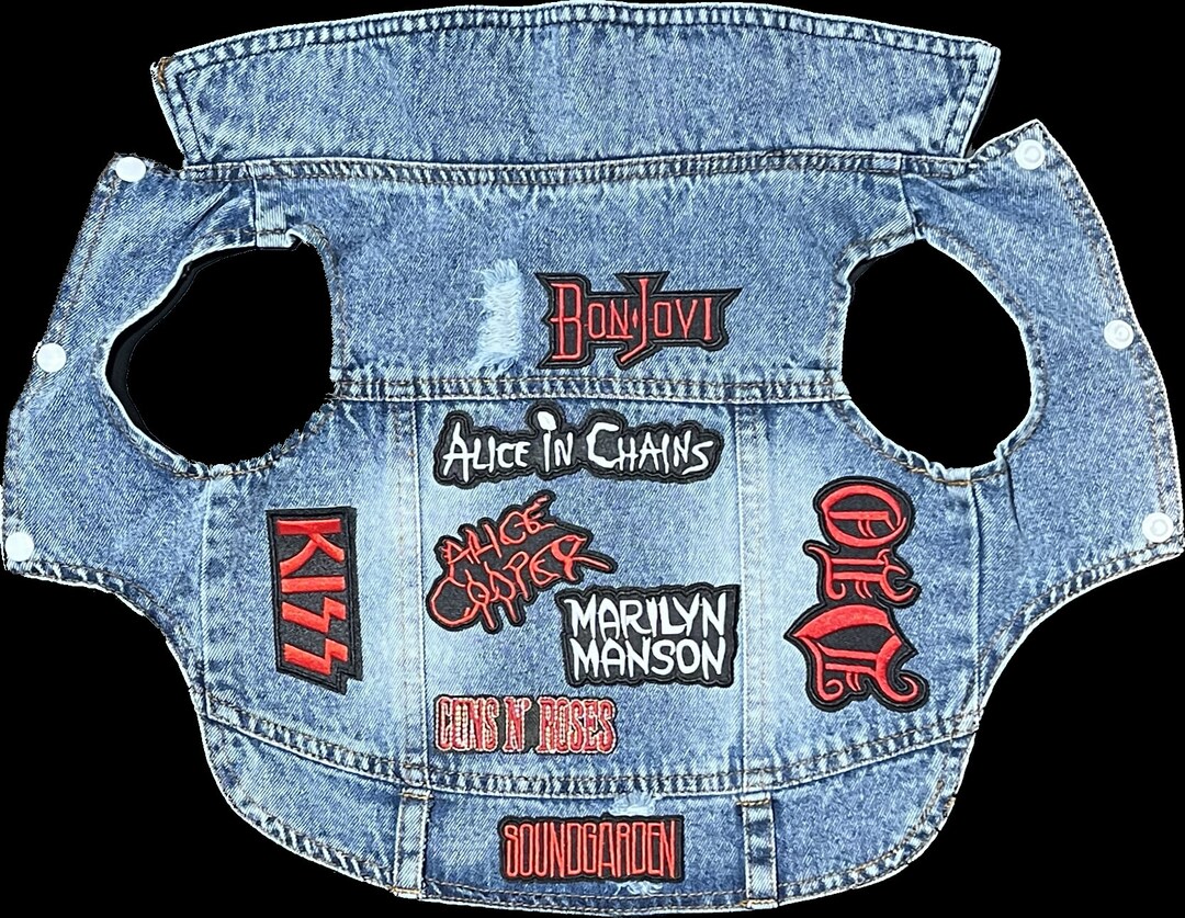 Denim Rock Jacket - Etsy