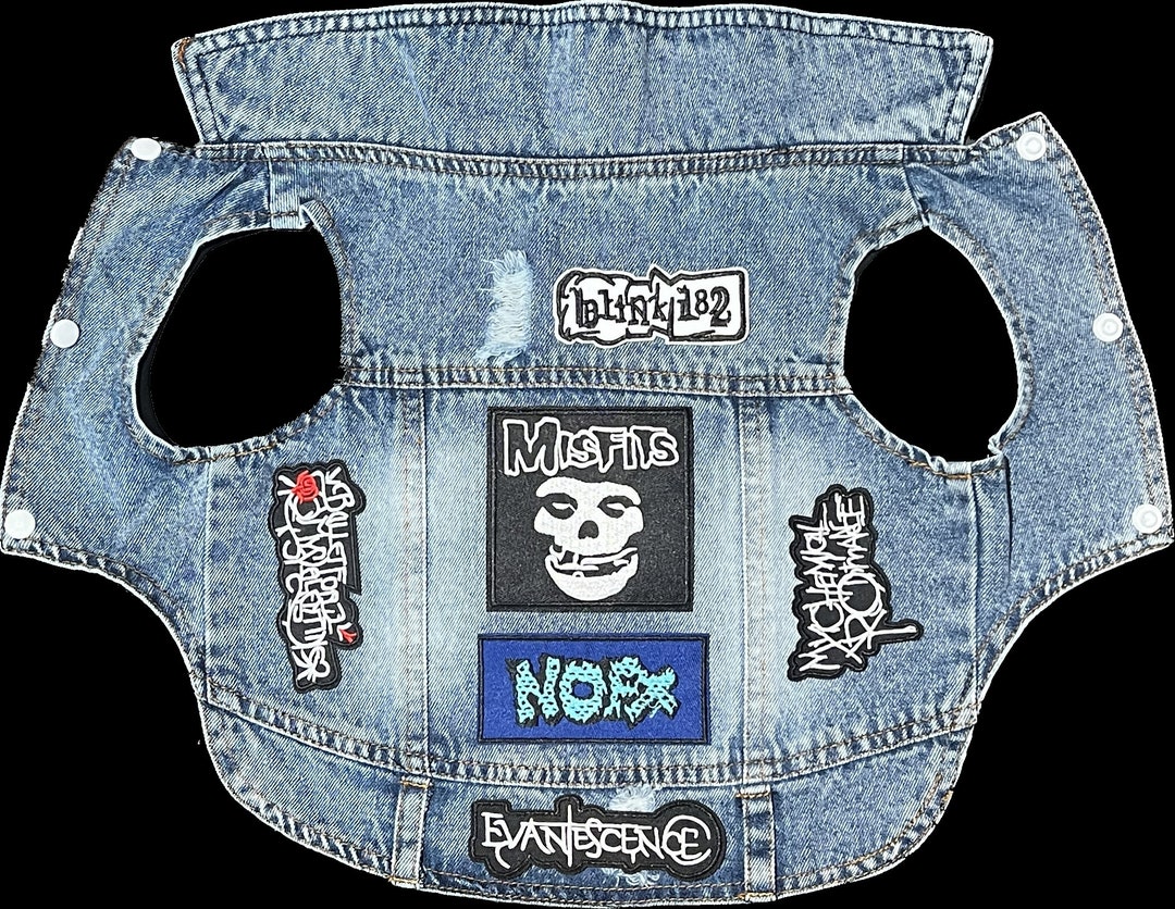 Punk Rock Dog Jacket - Etsy