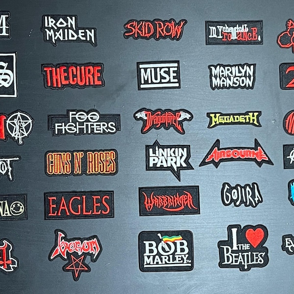 Band Patches - Etsy