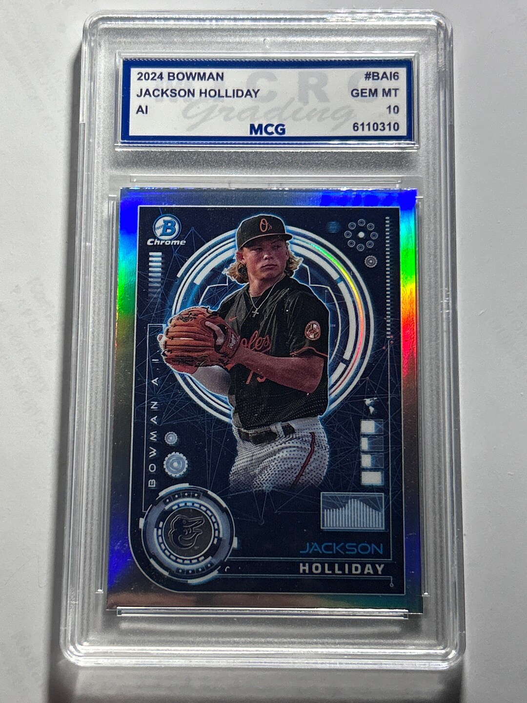GRADED 10 JACKSON HOLLIDAY Card Ai Rookie - Etsy