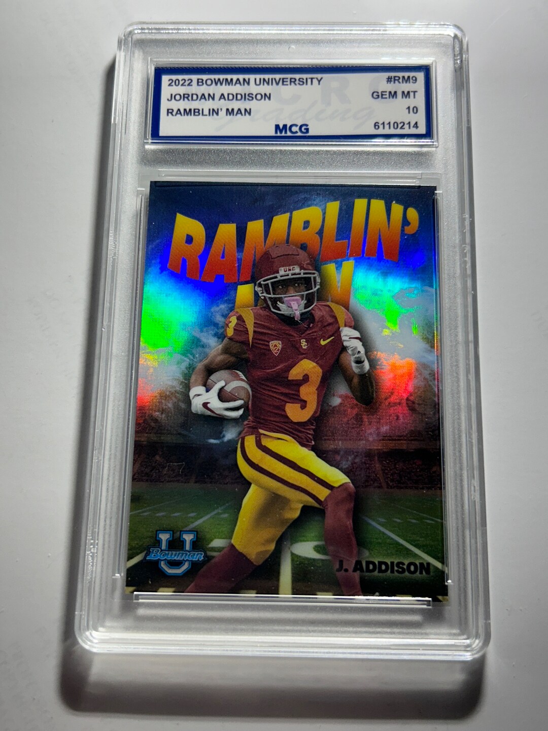 GRADED 10 JORDAN ADDISON Card Ramblin’ Man Rookie - Etsy