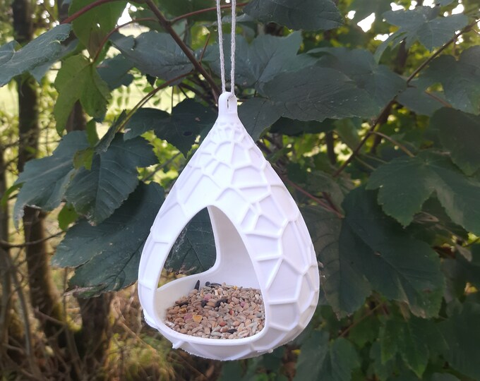 Stylish 3D Printed Pear Drop Bird Feeder - Perfect for Attracting Wild ...