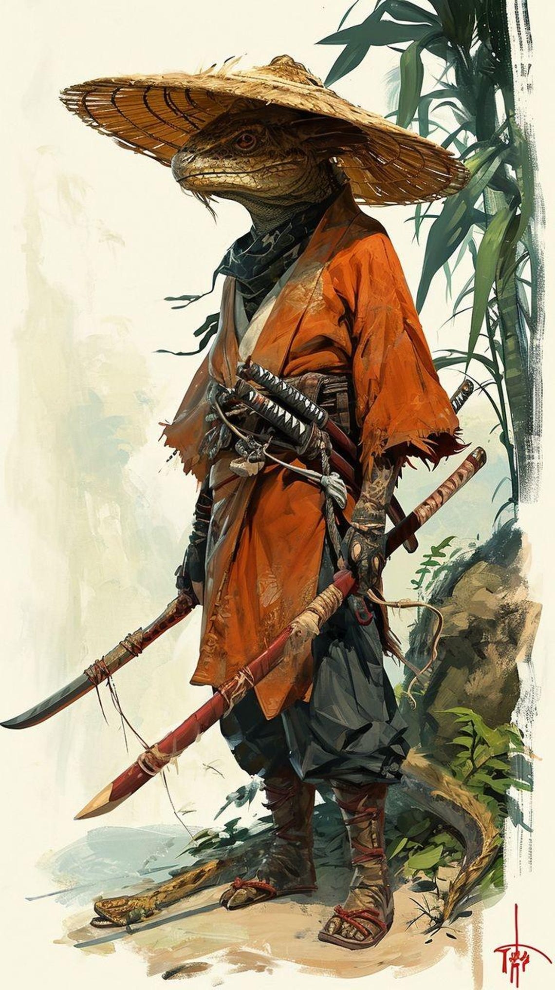 Samurai Comics Custom High-definition Cartoon Digital Downloads ...