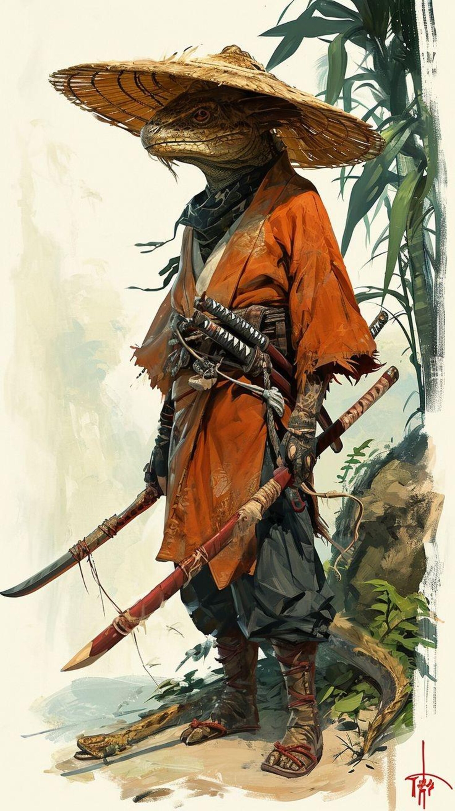 Samurai Comics Custom High-definition Cartoon Digital Downloads ...