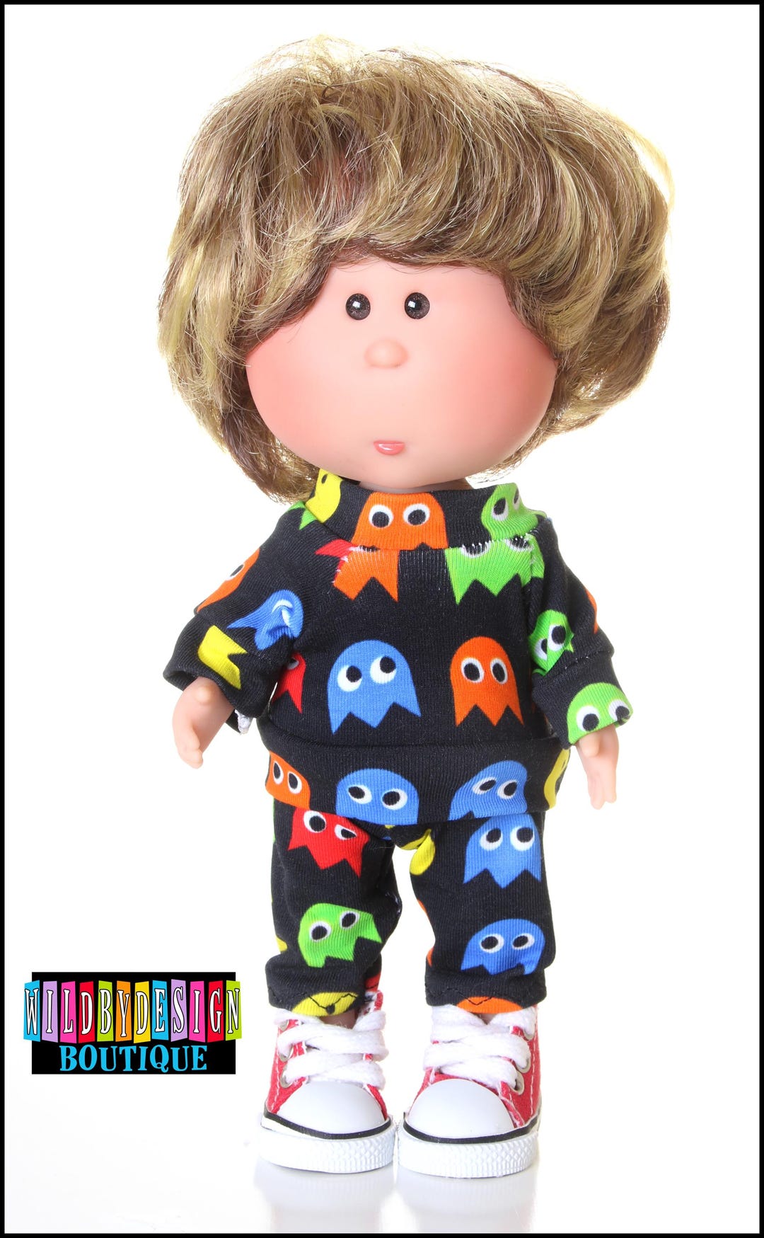 PAC MAN Mini Mio Doll Outfit, Video Game Mio Outfit, Mio Doll Outfit ...