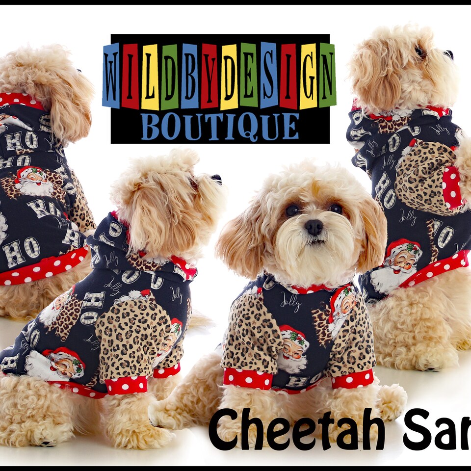 Christmas Dog Hoodie, Rudolph Dog Hoodies Designed & Sold By Agness