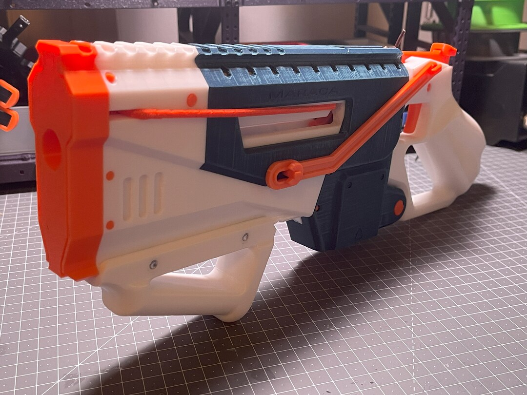 Maraca Nerf Blaster by Leedledynamics PETG - Etsy
