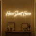 Hola Neon Sign, Hello Sign, Spanish Led Sign, Greeting Neon Light, Wall ...