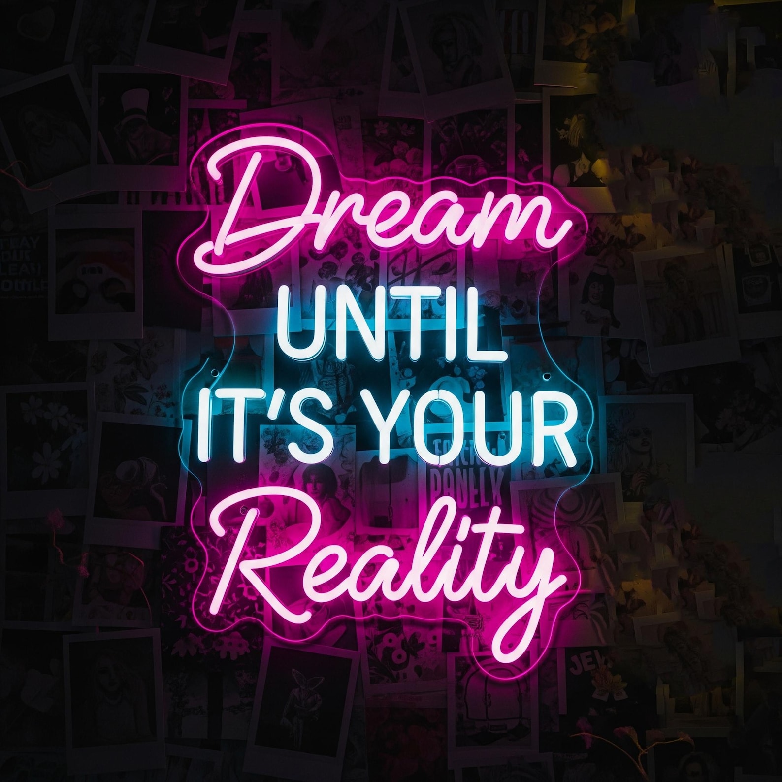 Custom Personalized LED Neon Sign Quote Wall Decor for Home Bedroom ...