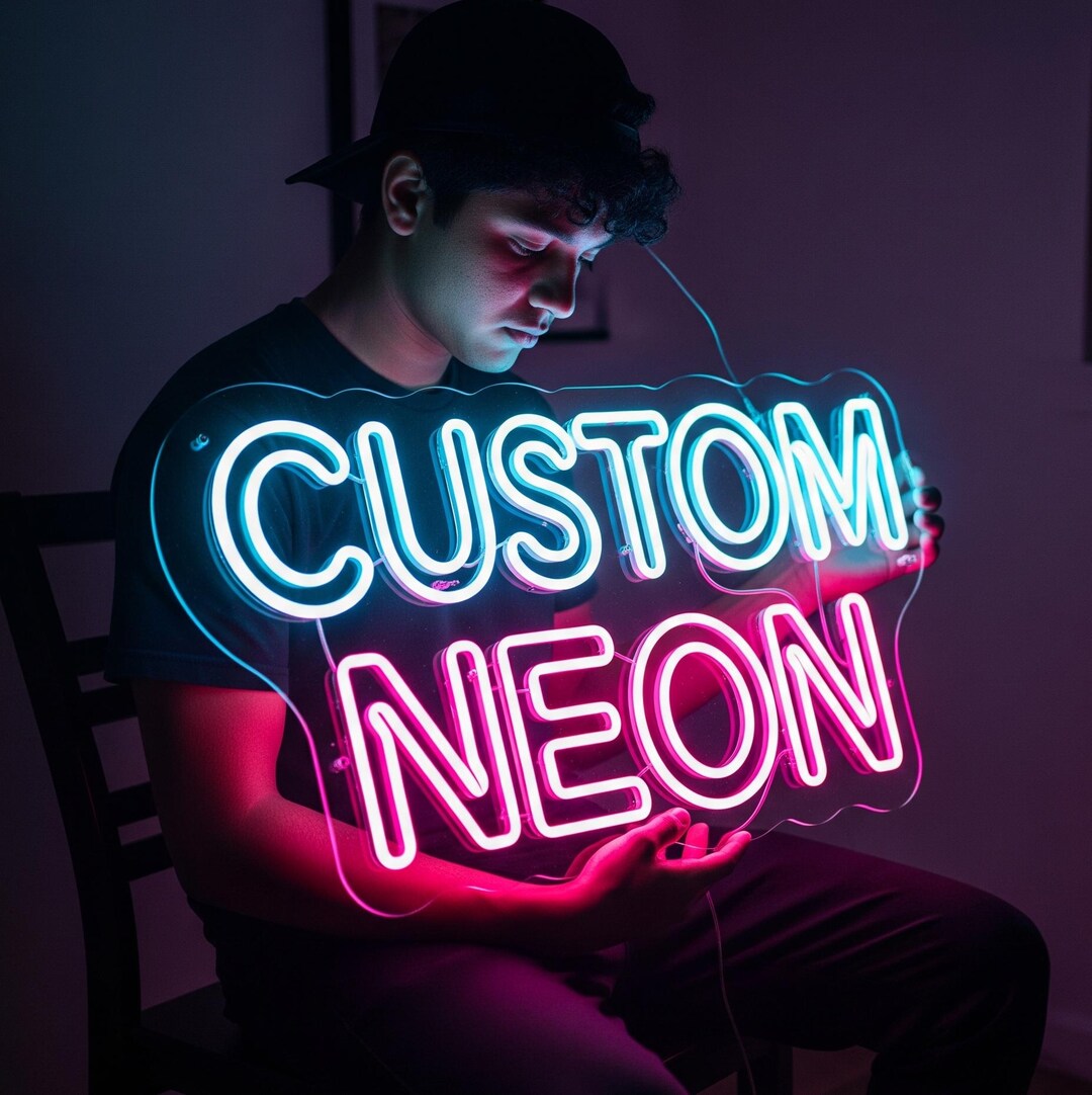 Custom Neon Sign | LED Neon Sign | Custom Name Neon Sign | Personalized ...