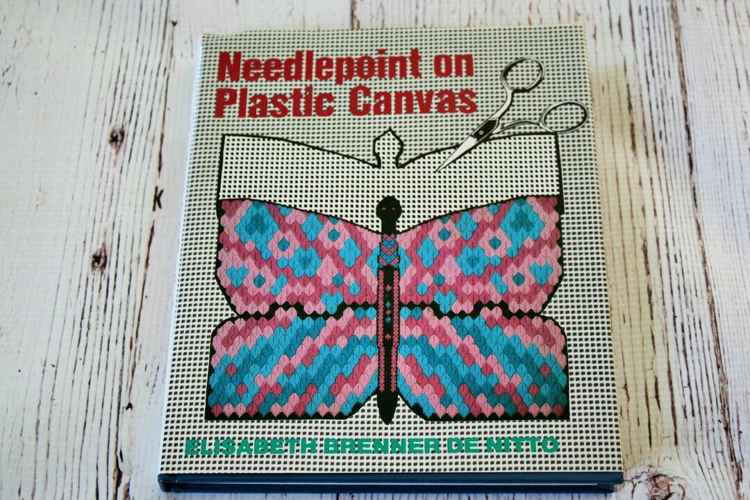 Needlepoint on Plastic Canvas Hardcover Book 1978 - Etsy
