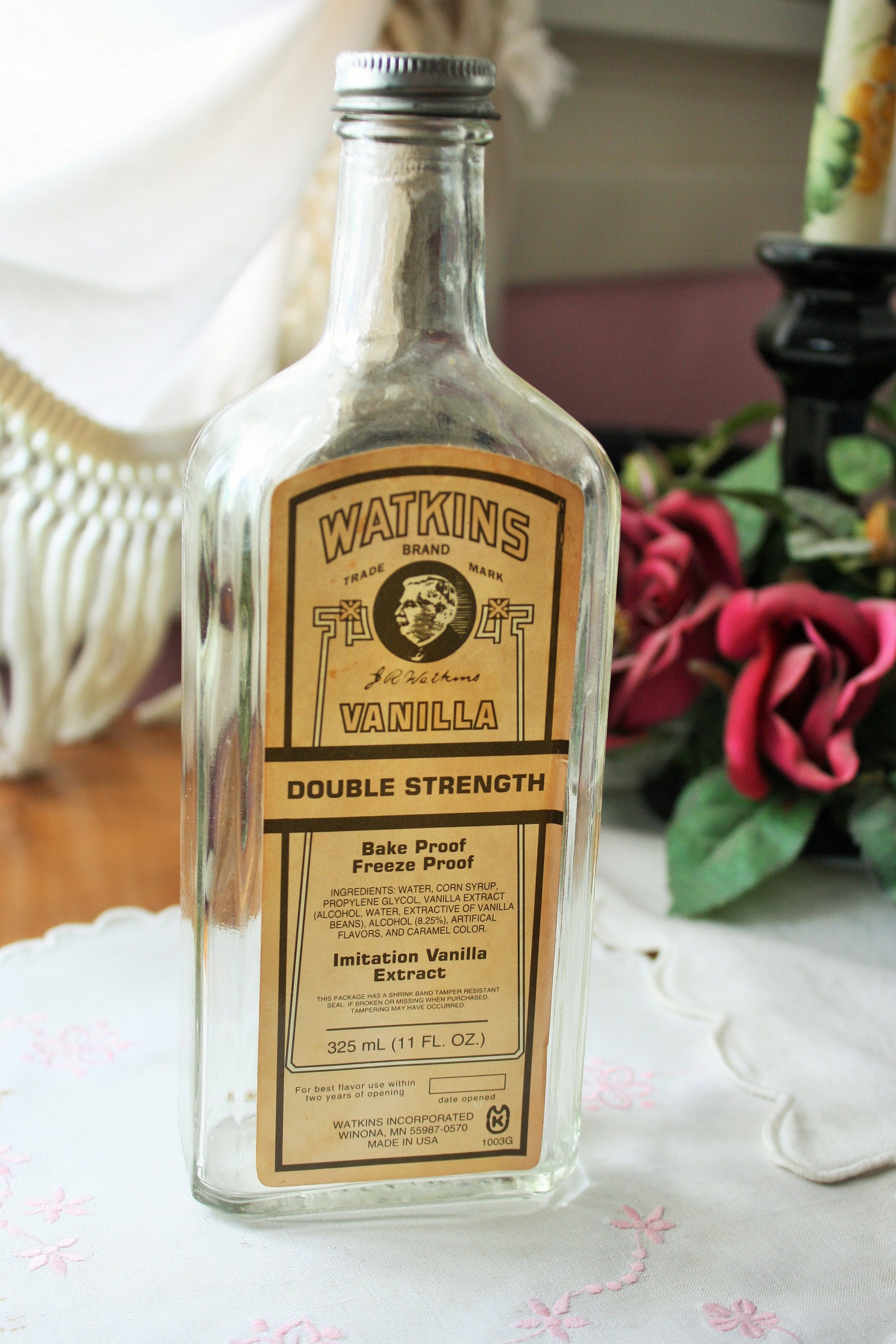 Imitation Vanilla Extract Bottle