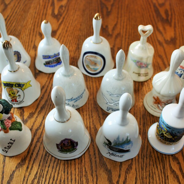 Porcelain Bell - Etsy