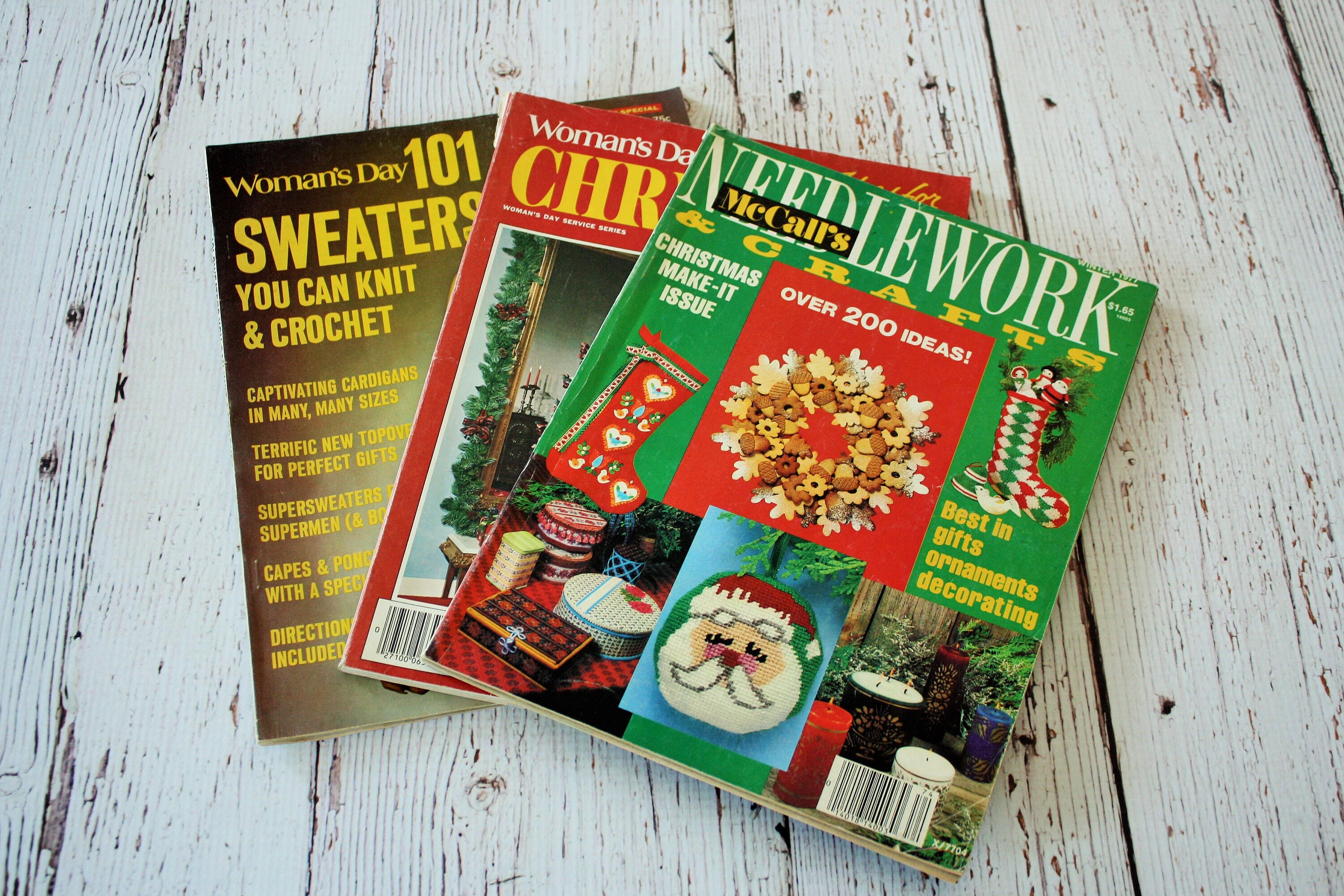 Vintage Craft Magazines Womans Day Mccalls Set of 3 1970's - Etsy