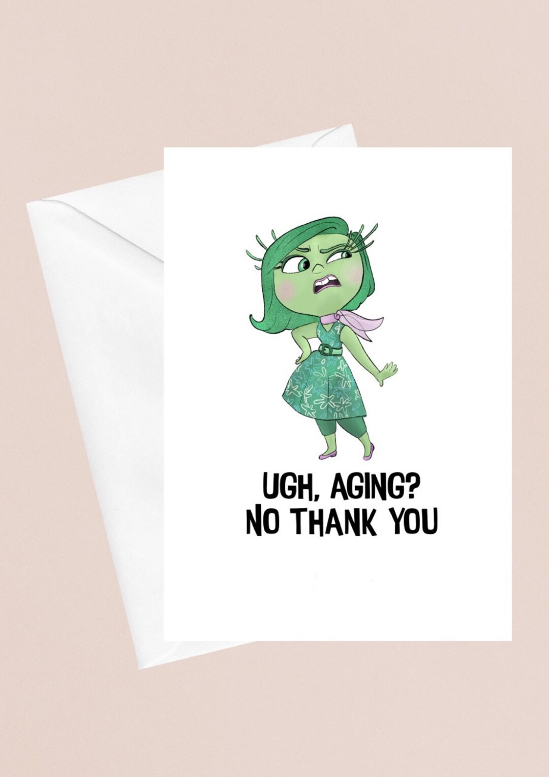 Ugh Birthday Card - Etsy