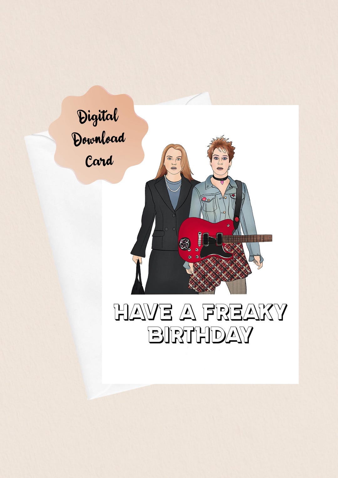 Freaky Digital Birthday Card - Etsy