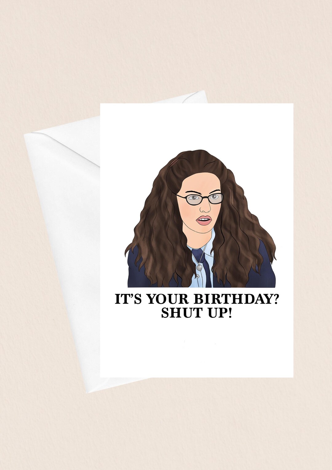 Shut Up! Birthday Card - Etsy