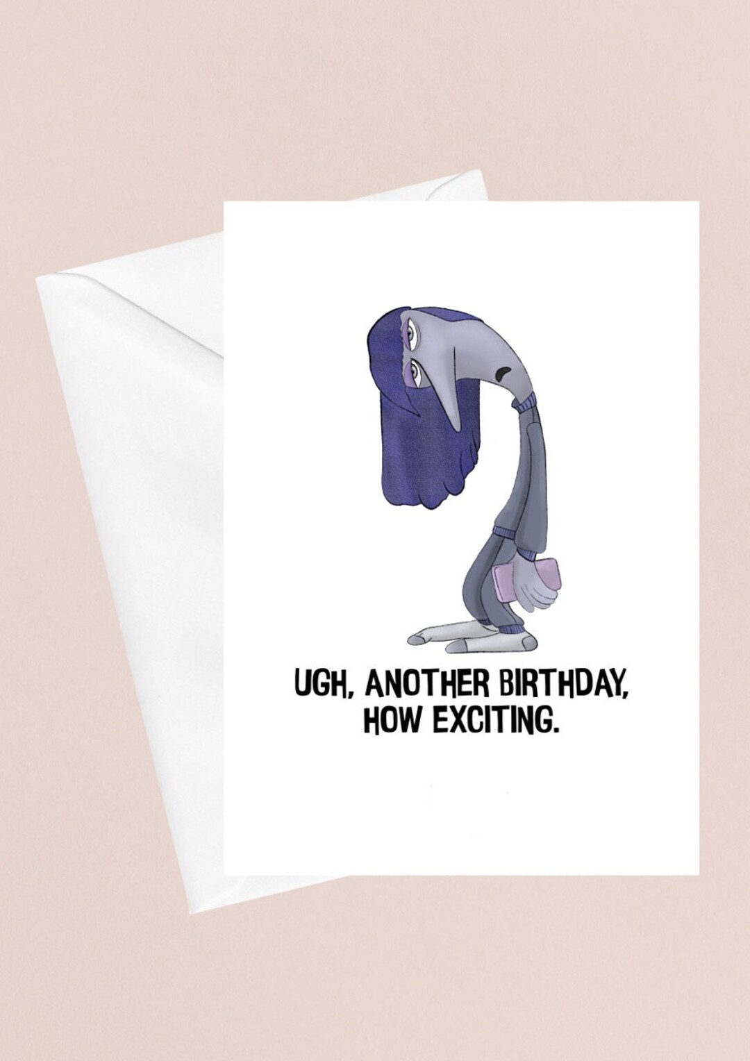 Boredom Birthday Card - Etsy