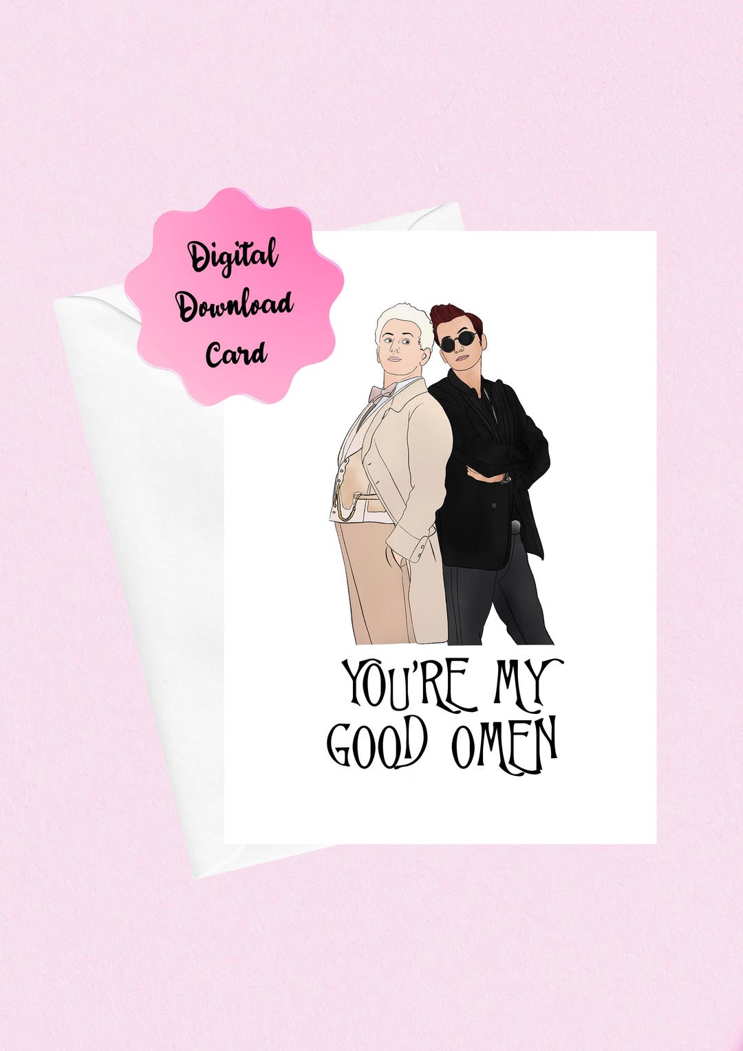 Omen Digital Anniversary Card - Etsy