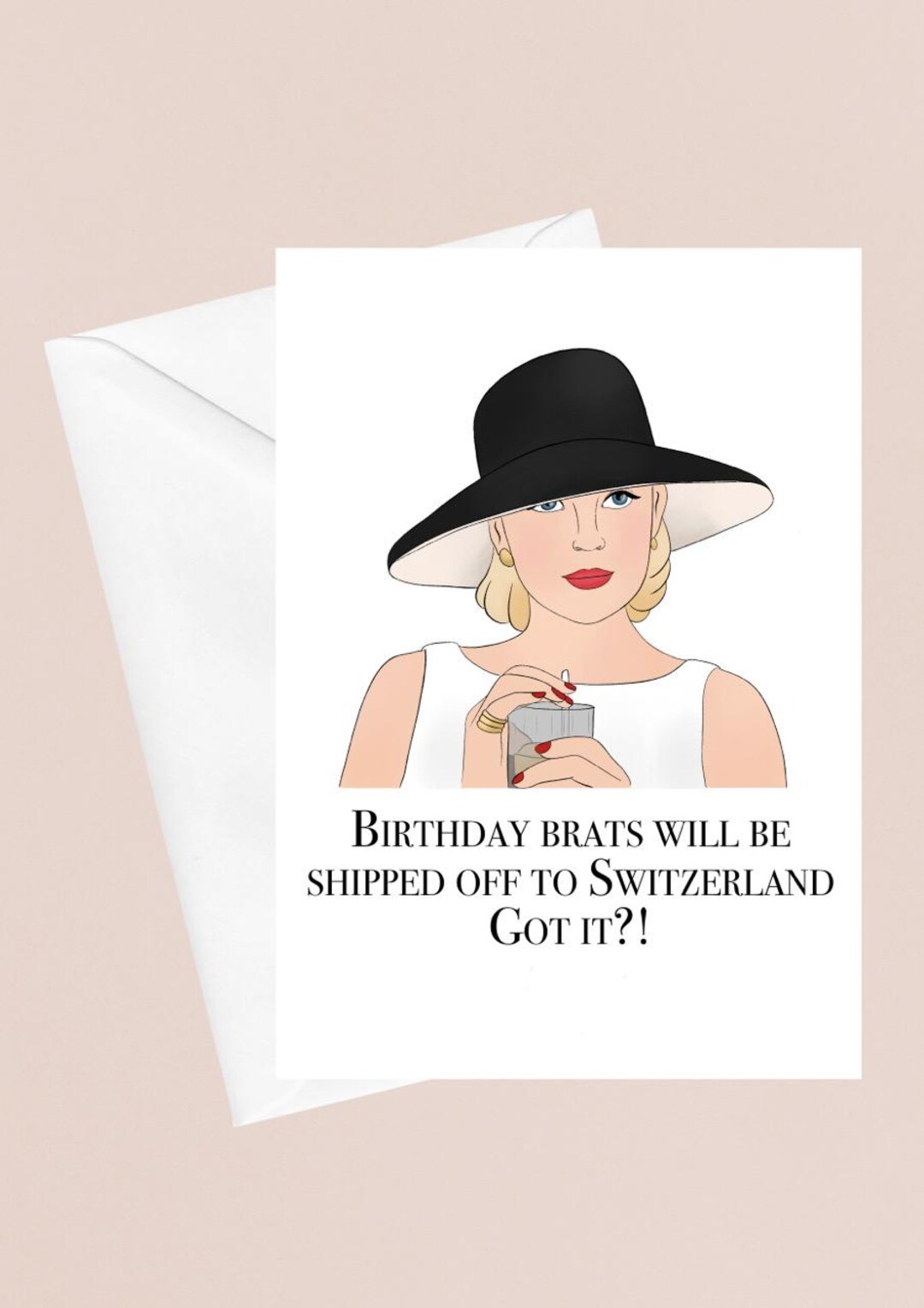 Meredith Birthday Card - Etsy