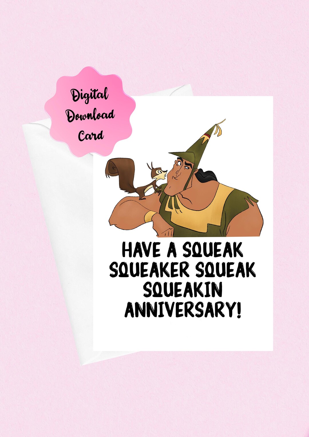Squeak Squaken Digital Anniversary Card - Etsy