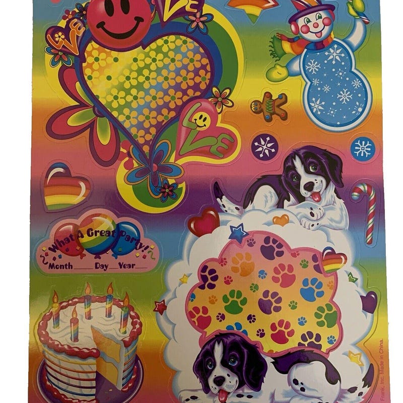 Lisa Frank Binder - Etsy