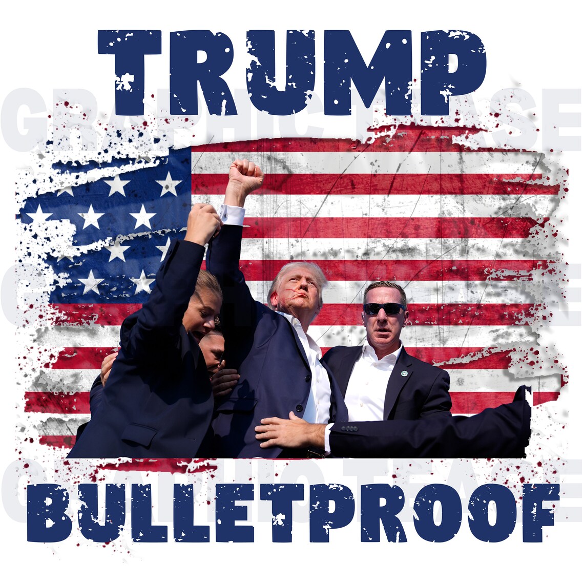 Trump Bulletproof - Etsy