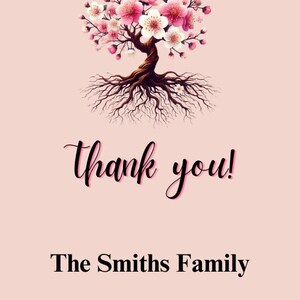 Blossom Tree Family Reunion Invitation: Editable Template (digital ...