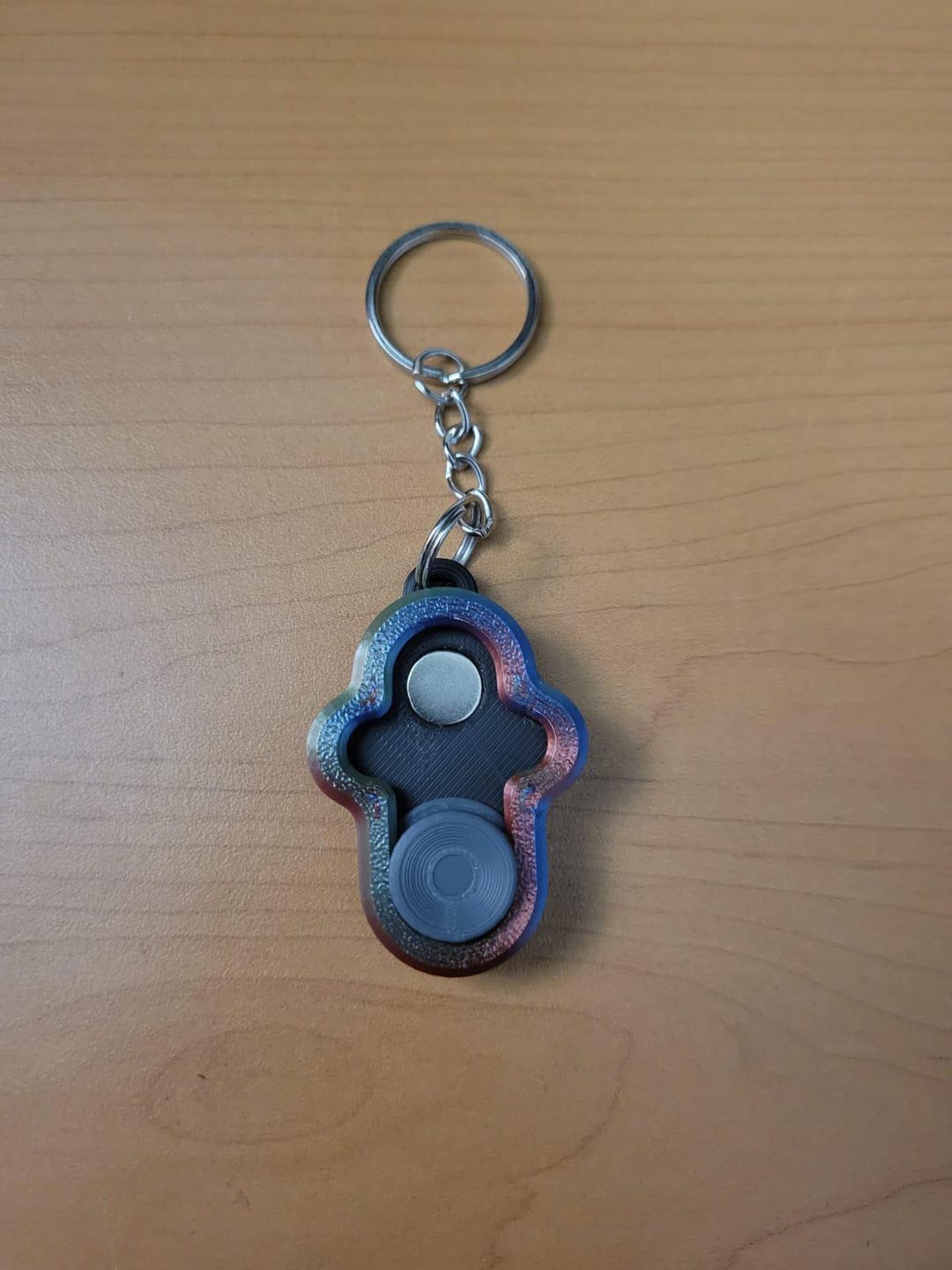 Cross Magnetic Fidget Slider STL 3MF File, Religious Haptic Keychain ...
