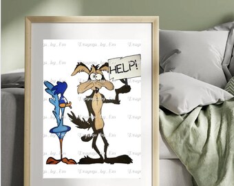 Road Runner Digital Download - Etsy