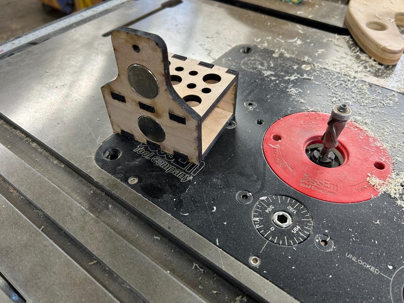 Router Bit Holder SVG | Laser Cut Router Bit Organizer | 1/4 & 1/2 ...