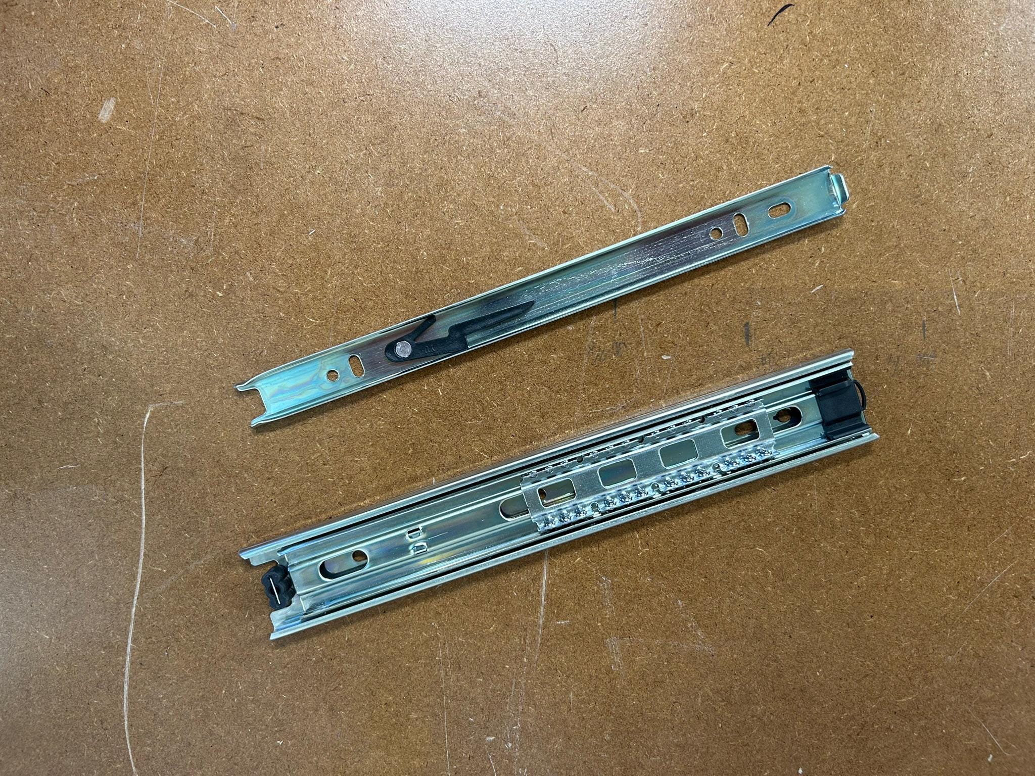 10" Drawer Slide and 1/4" Spacer | Kitchen Cupboard Organizer Accessory ...