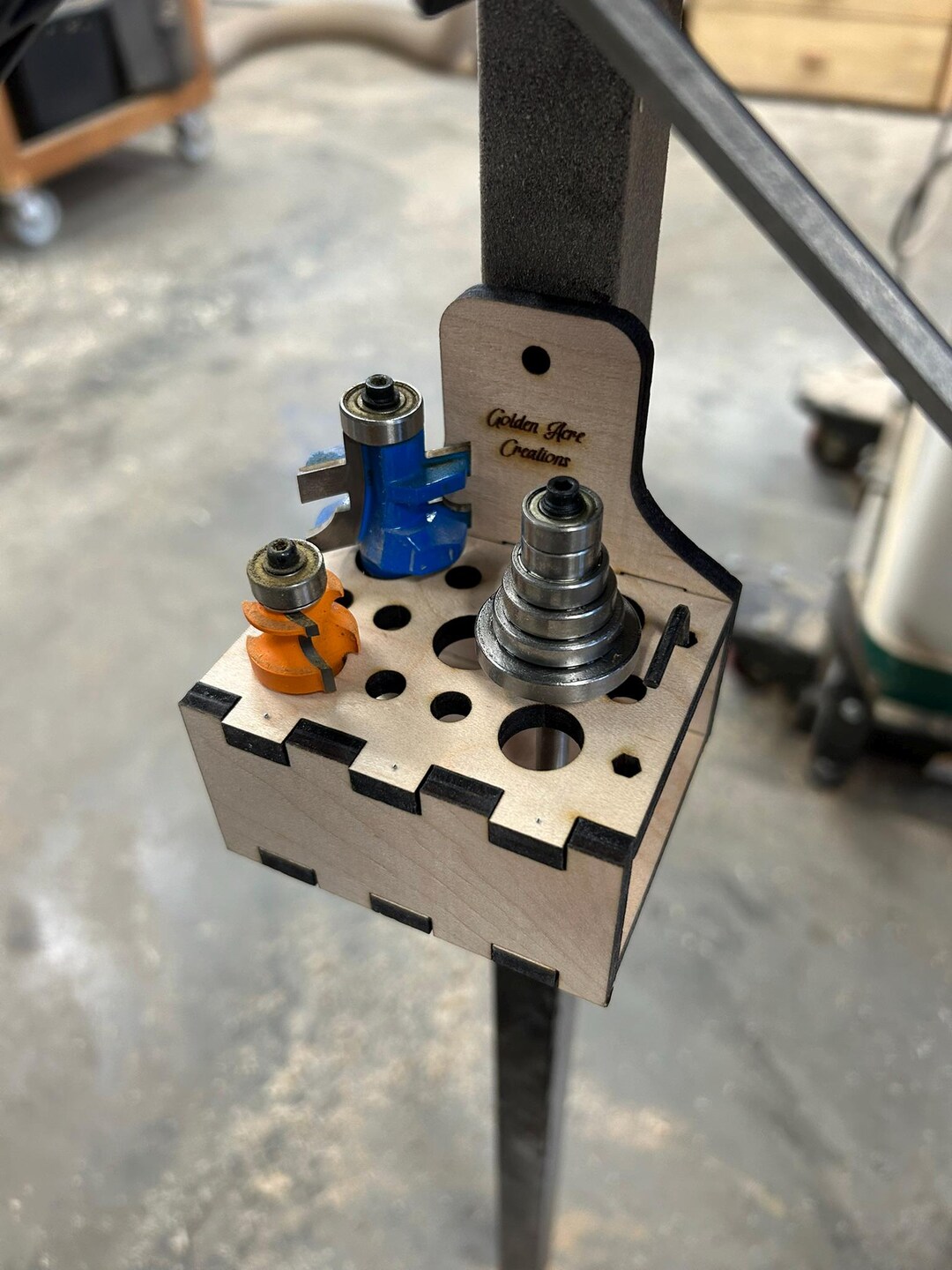 Router Bit Holder SVG | Laser Cut Router Bit Organizer | 1/4 & 1/2 ...