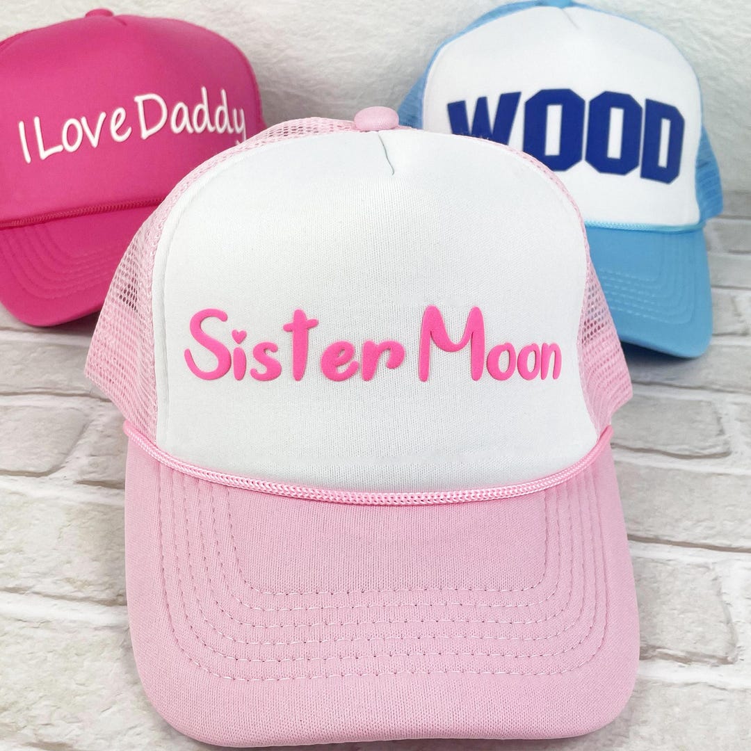 Personalized Foam Cap, Custom PUFF Print Trucker Cap, Mesh Back Trucker ...