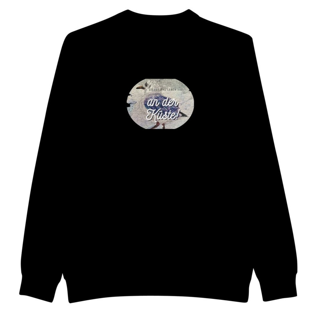 That's Life on the Coast Cute Seagull With Old North German Wisdom Gift ...