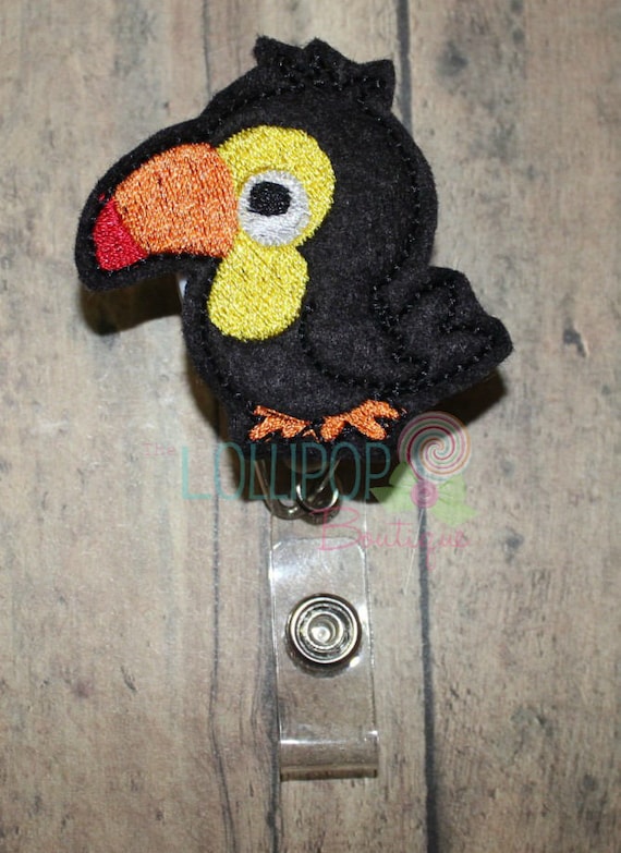Toucan Felt Badge Reel Toucan Badge Reel Felt Badge Reel | Etsy