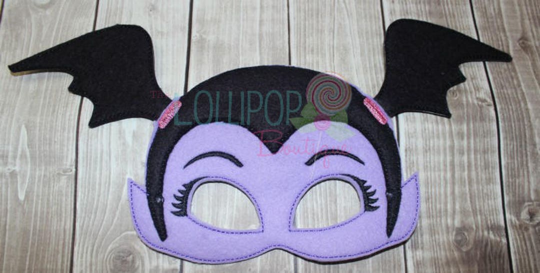 Vampire Girl Felt Mask Vampire Mask Felt Mask Dress up - Etsy
