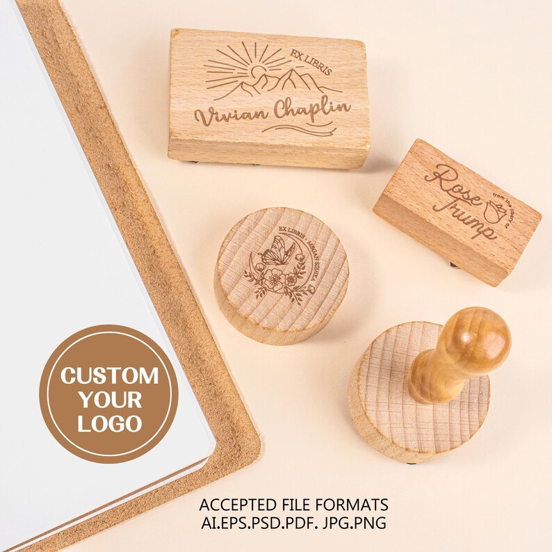Personalised Logo Stamp ,rubber Stamp ,custom Branding Stamp Set ...