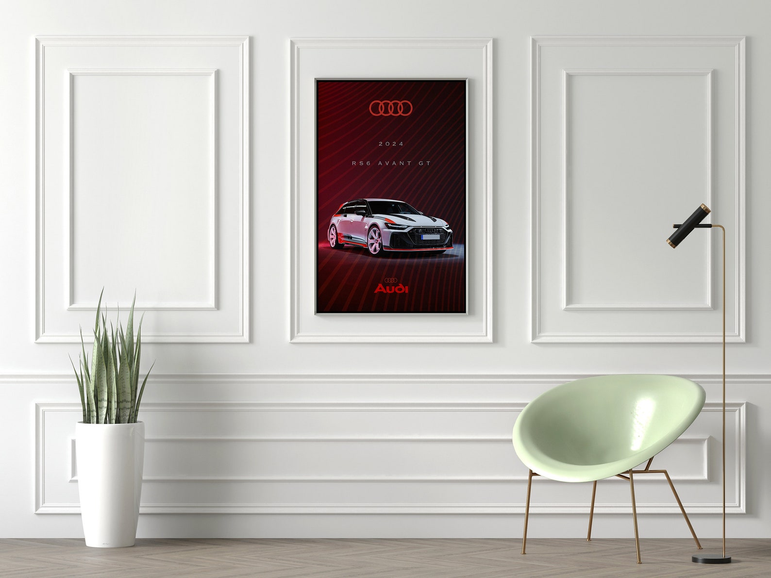 Audi RS6 Avant GT Digital Poster - High-quality Luxury Car Art - Etsy